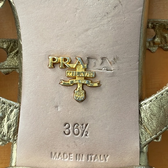 Prada | Shoes | Prada Gladiator Sandals | Poshmark